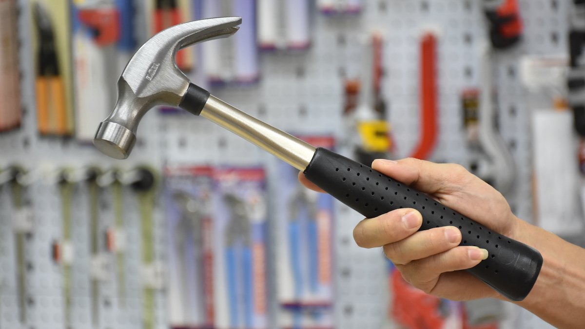 Claw hammer ELORA 1680-330, with drop force head