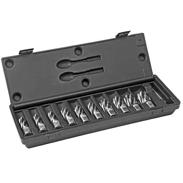 Euroboor HSS 10 piece Cutter Set – 55 mm - HCL.KIT